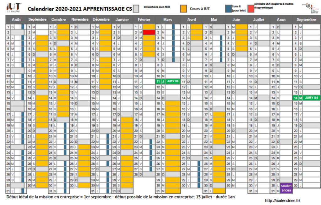 Calendrier-détaillé-2ème-année-ASSC-1-2 – IUT Le Havre